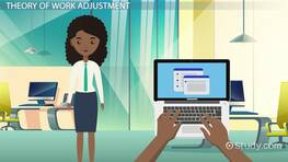 Quiz & Worksheet - Theory of Work Adjustment & Psychology | Study.com