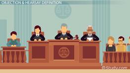 Quiz & Worksheet - Hearsay Rules & Anomalies | Study.com