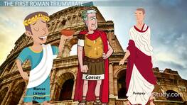 Quiz & Worksheet - Julius Caesar & the First Triumvirate | Study.com