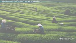 Quiz & Worksheet - What was the Great Leap Forward? | Study.com