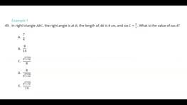 Quiz & Worksheet - Sine, Cosine, & Tangent | Study.com ACT& Test Prep ...