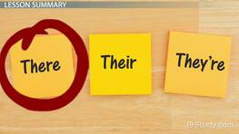 Quiz & Worksheet - Using There, Their & They're | Study.com