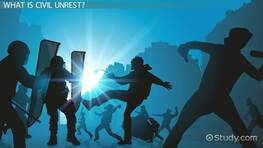 Quiz & Worksheet - Civil Unrest Awareness | Study.com