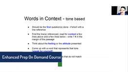 Words in Context - Vocabulary Based: Study.com SAT& Reading Exam Prep ...