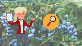 Quiz & Worksheet - Sample Mean & Sample Variance | Study.com