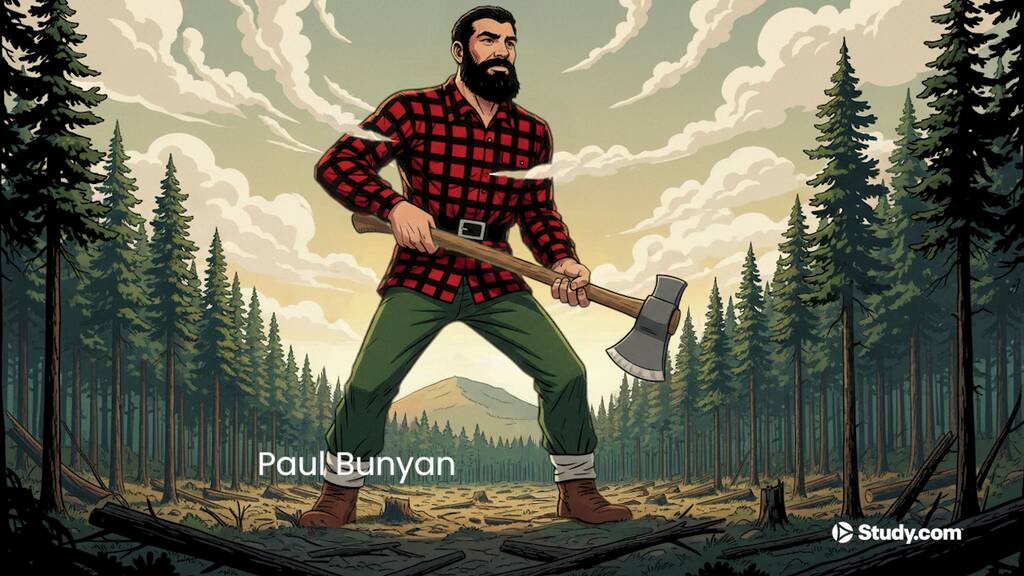 Paul Bunyan | Origin & Facts - Video | Study.com