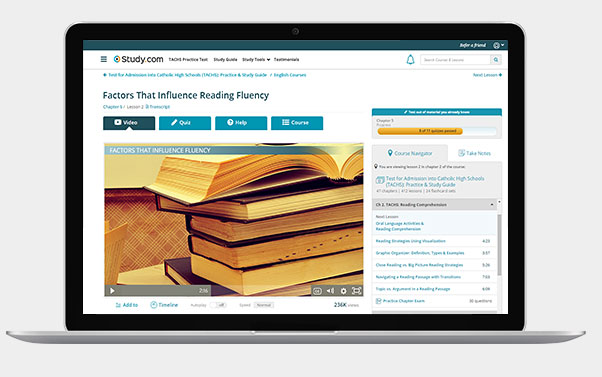 TACHS Exams & TACHS Exam Test Prep | Study.com