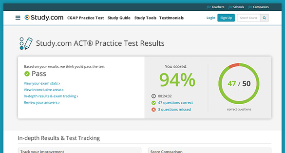ACT Test Courses Study ACT Test Courses Study